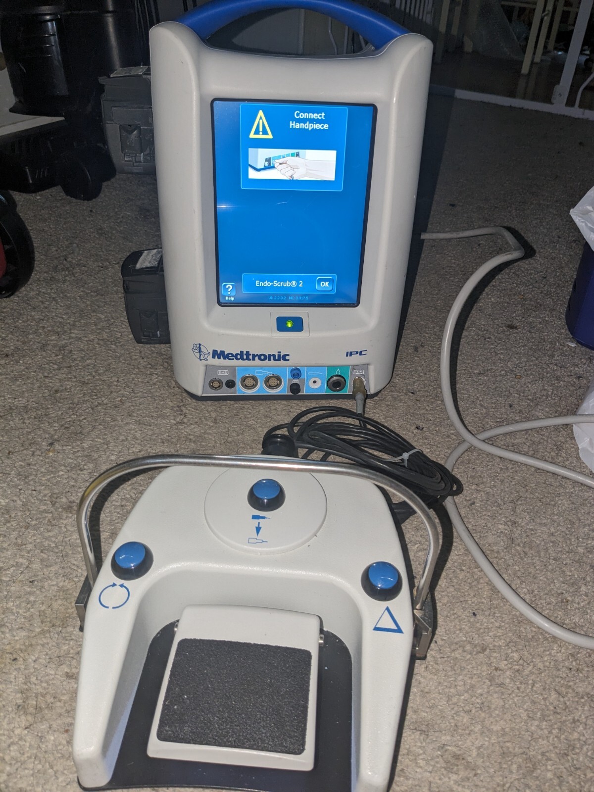 Medtronic IPC Console EC300 with EF201 Foot Pedal Control | eBay
