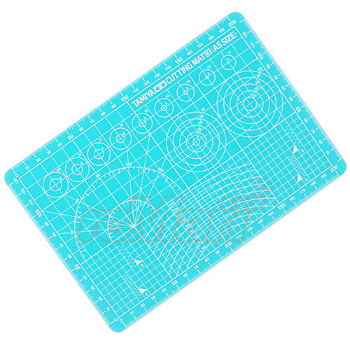 Tamiya A5 Size Cutting Mat Craft Tool Blue Drift F1 Touring Mini-Z ...