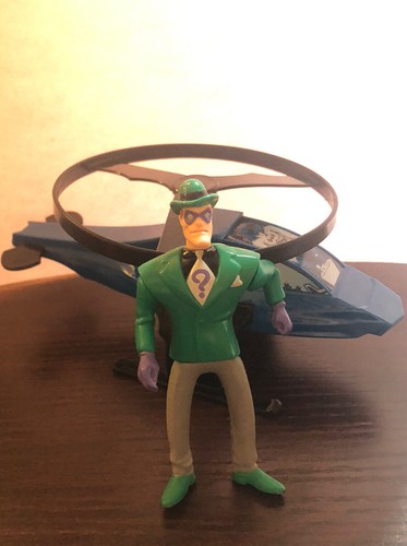Vintage 1993 Batman The Riddler 3.75" PVC Action Figure & Batman ...