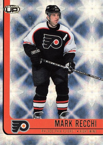 2001 Pacific Heads Up #73 Mark Recchi Philadelphia Flyers | eBay