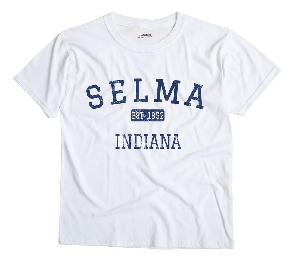 Selma Indiana IN T-Shirt EST | eBay