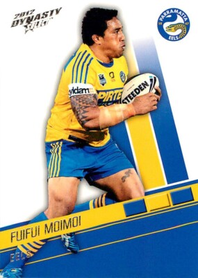 2012 PARRAMATTA EELS NRL Card FUIFUI MOIMOI | eBay Australia