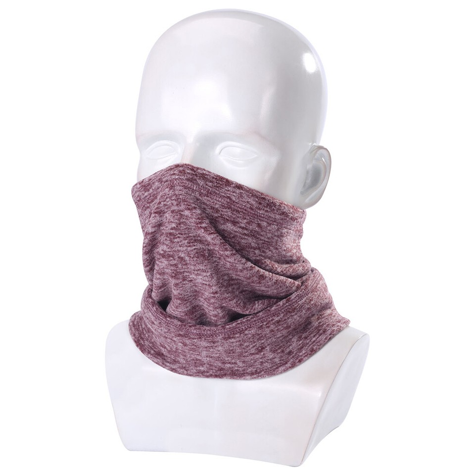 Winter Neck Gaiter Mask Ski Fleece Warm Windproof Face Cover Scarf for ...