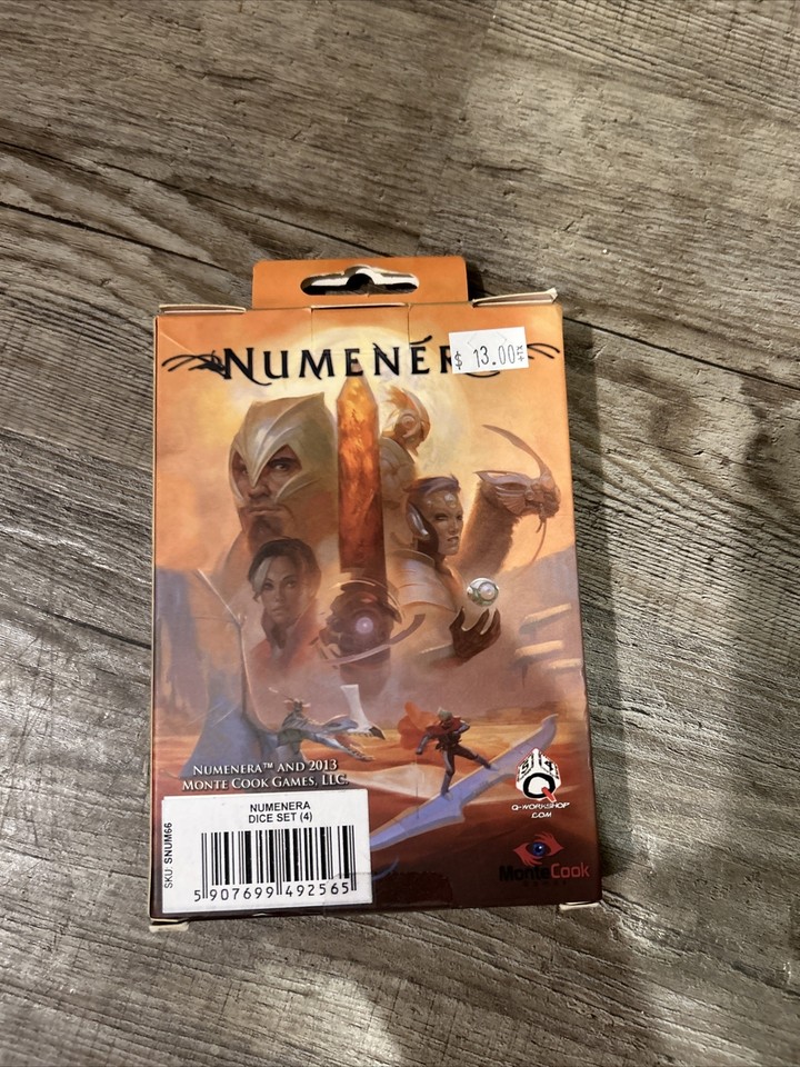 Numenera Dice Set (4) Q-workshop | eBay