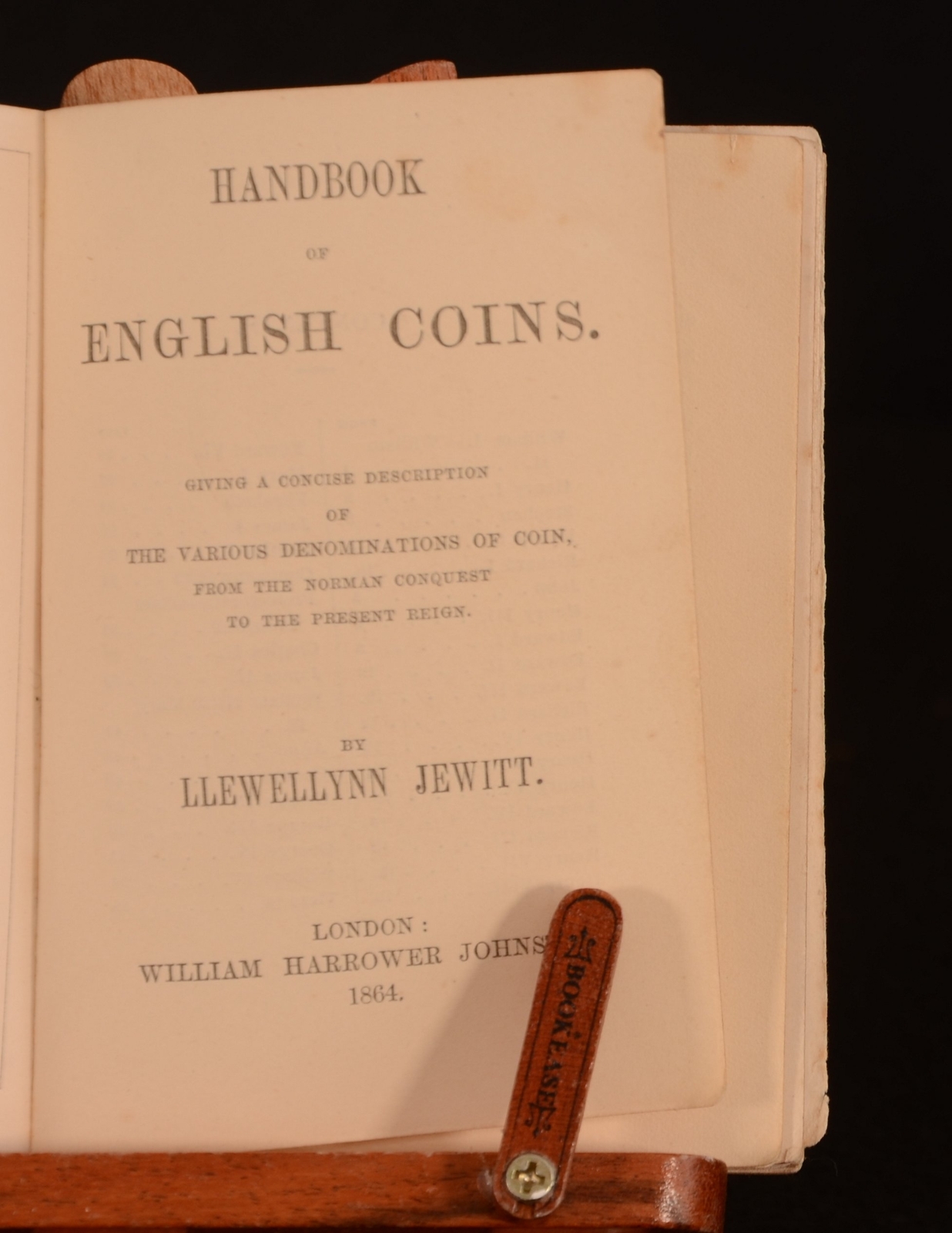 1864 Handbook of English Coin Llewellyn Jewitt Illustrated Scarce | eBay