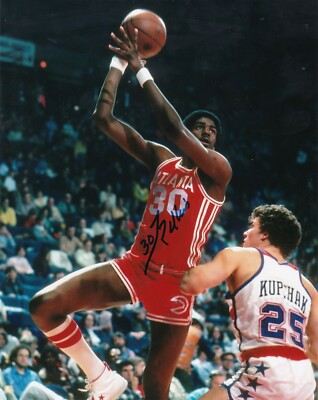 TREE ROLLINS ATLANTA HAWKS ACTION SIGNED 8X10 | eBay
