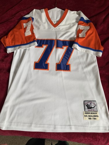 Mitchell & Ness Denver Broncos Karl Mecklenburg #77 (1983-1994 ...