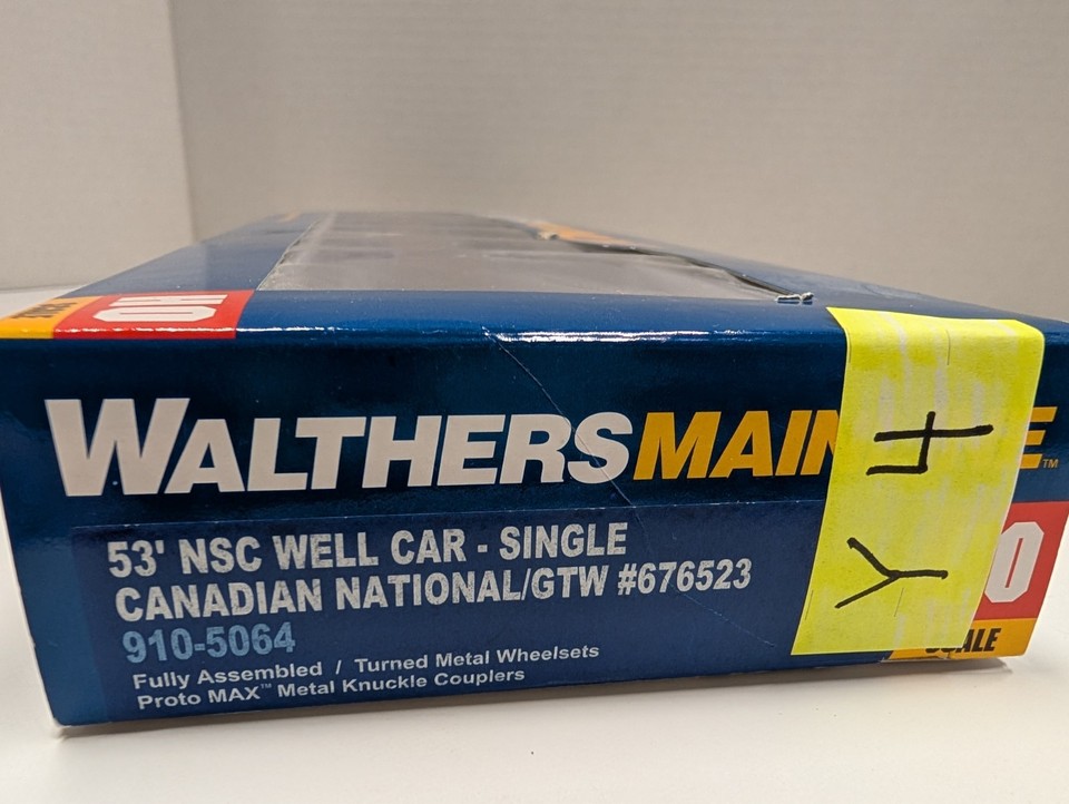 HO Scale Walthers MAINLINE 53' NSC Well Car - Single - Canadian ...