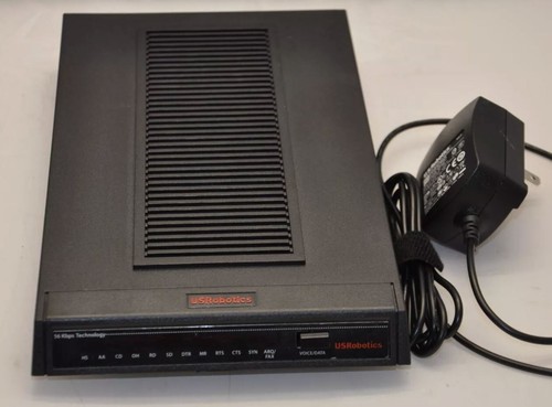 US Robotics Courier 3453C V.92 Business Modem 56K Serial with Adapter ...