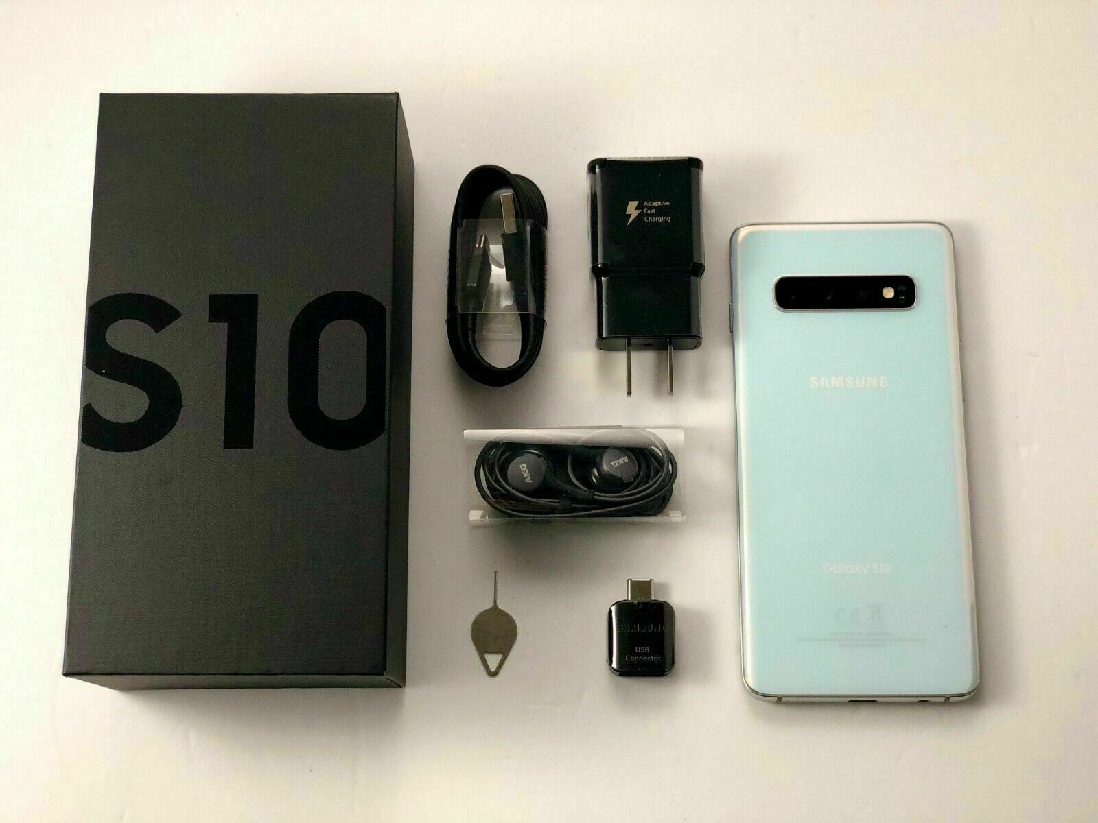 Samsung Galaxy S10 Sm G973u 128gb Prism Blue 28verizon 29