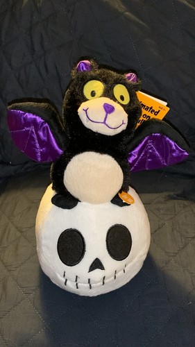 2014 Animated Bat on Skull 11.5" Plush Walgreens | eBay