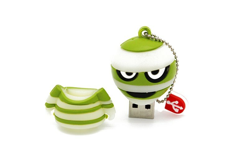 2.0 16gb 32gb 64gb Halloween Green Zombie Mummy Ghoul USB Flash Thumb ...