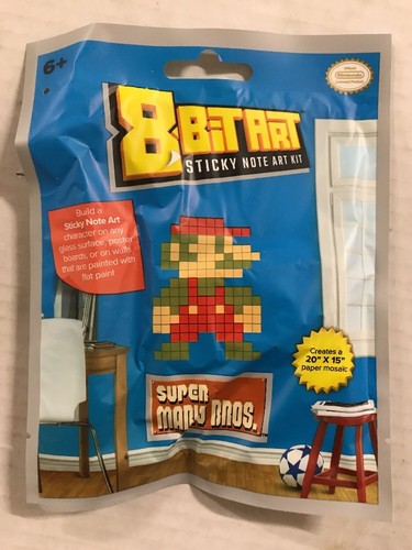 Super Mario Brothers 8-Bit Wall Art Sets. All 8 Sets To Pimp Your Game ...