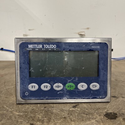 Mettler Toledo IND236 Weighing Terminal AS IS UNTESTED | eBay