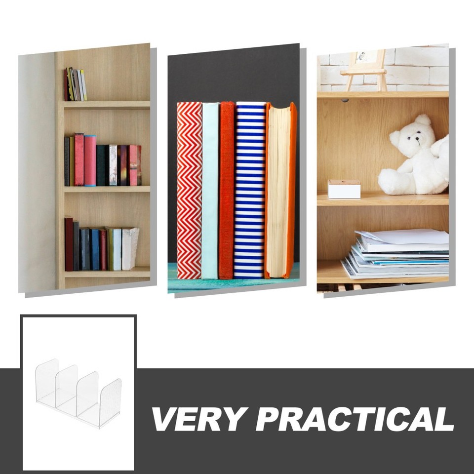 Small Bookshelf Documents Organizers Desktop Holder Magazine Rack | eBay