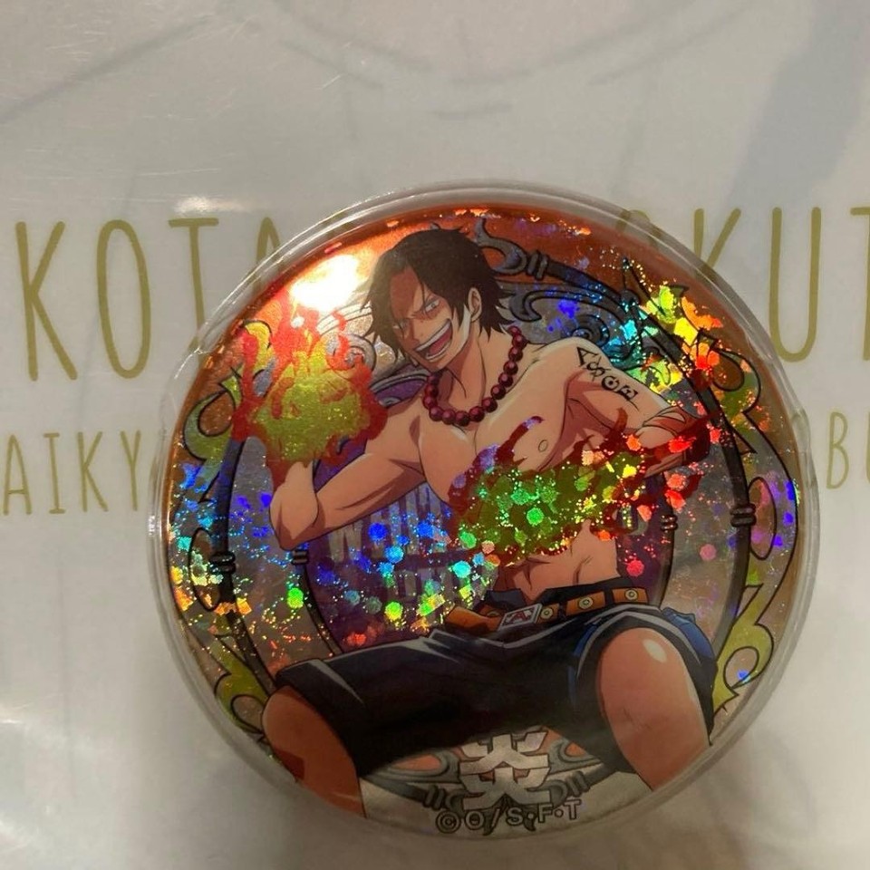 Portgas D Ace Shanks One Piece Can Badge Shine | eBay