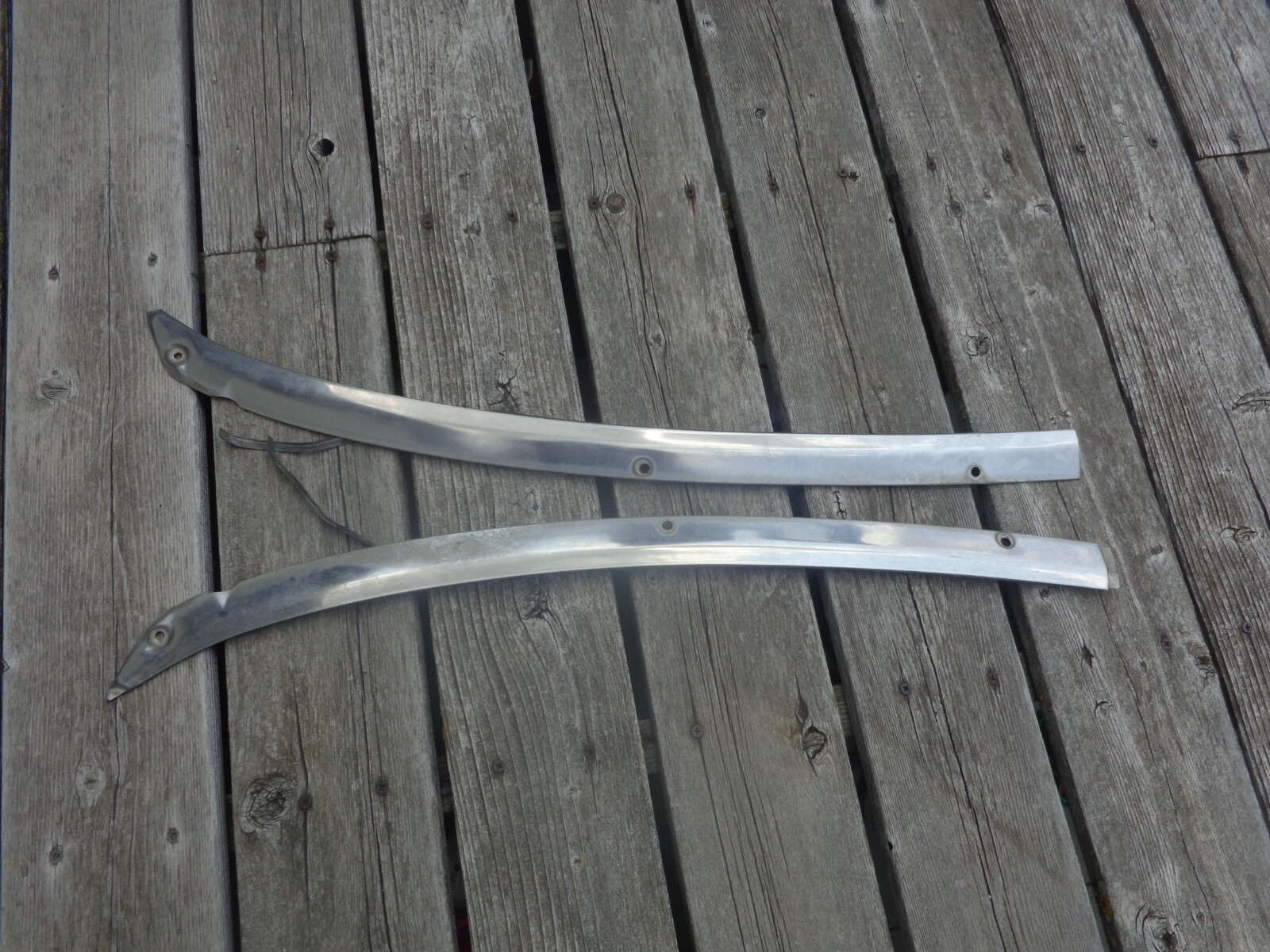 1987 88 89 NISSAN 300ZX WINDSHIELD COWL TRIM MOLDING COVER SET OF 2 OEM ...