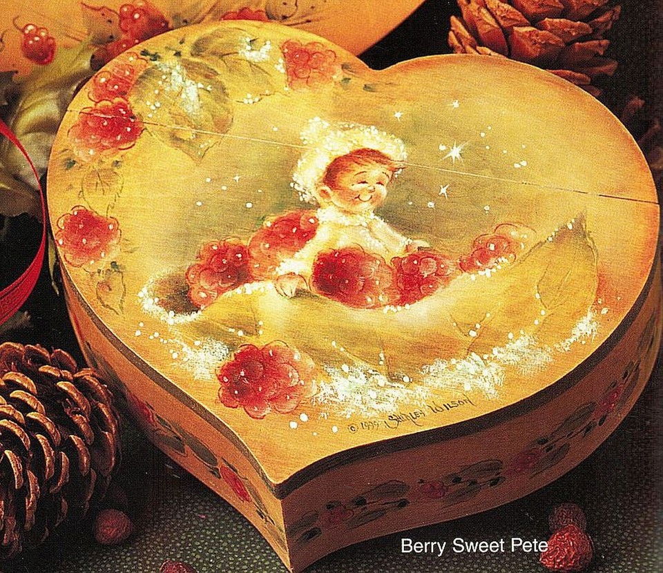 Tole Decorative Painting Merry Christmas Chronicles Big Red Shirley ...