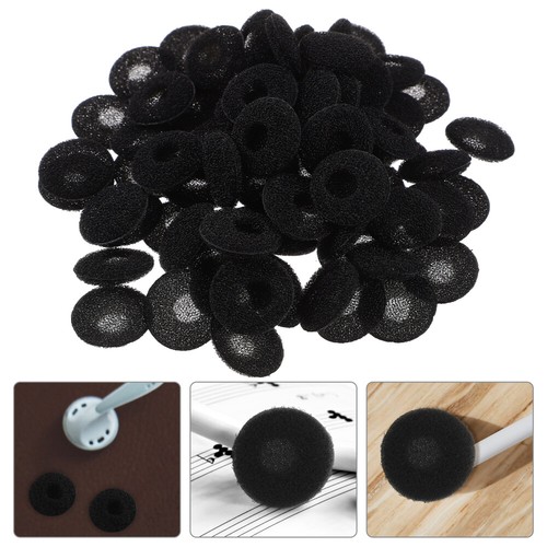 100 Pcs Earplugs Earphone Protective Covers Pad Replacement Earbuds ...