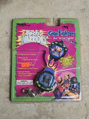 Tiger Electronics Tech Warriors Giga Fighters Virtual Fighter 1998 New ...