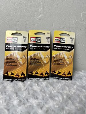 Champion Spark Plug Power Sport 8902-1 Pack of 3 for RN4C, RN3C, N3C ...