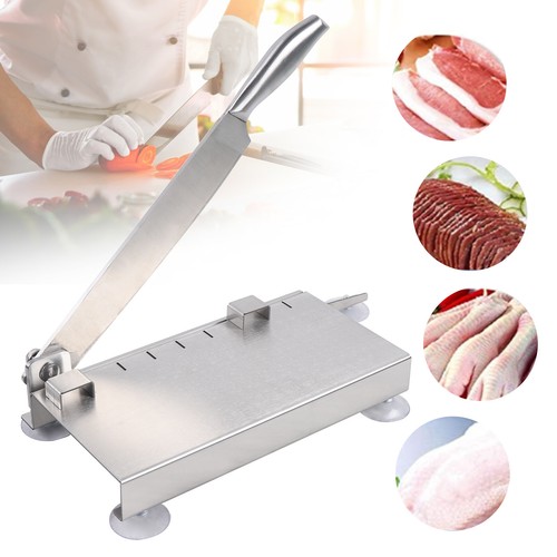 Manual Meat Slicer Bone Cutter Stainless Steel Beef Bone Cutting ...