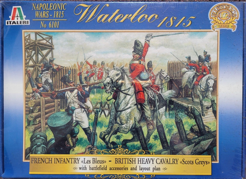 ITA6101 1:72 Italeri Waterloo 1815 Battle Game Set #6101 | eBay