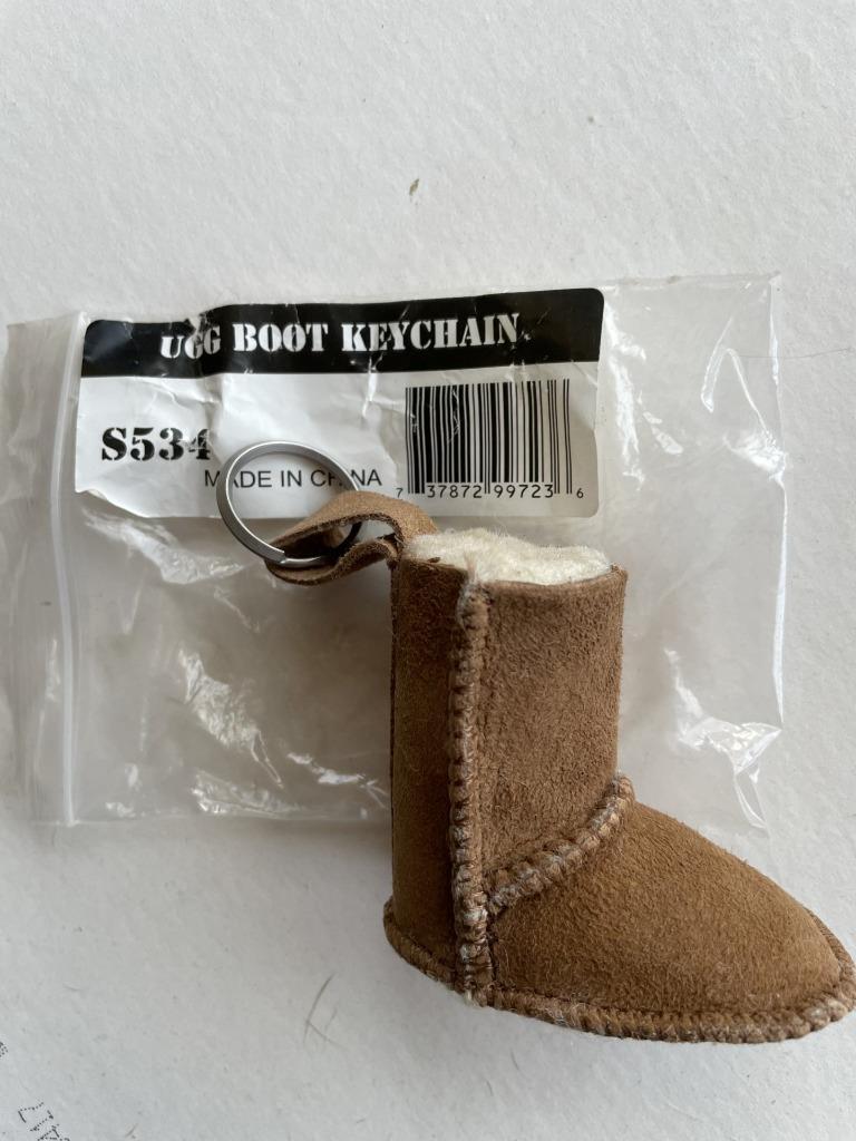 UGG Boot Keychain Key chain Chestnut Brown New in Package - Keyring | eBay