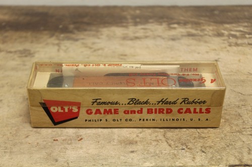 Vintage P.S. OLT No. F-6 Scratch Box Type Turkey Call | eBay