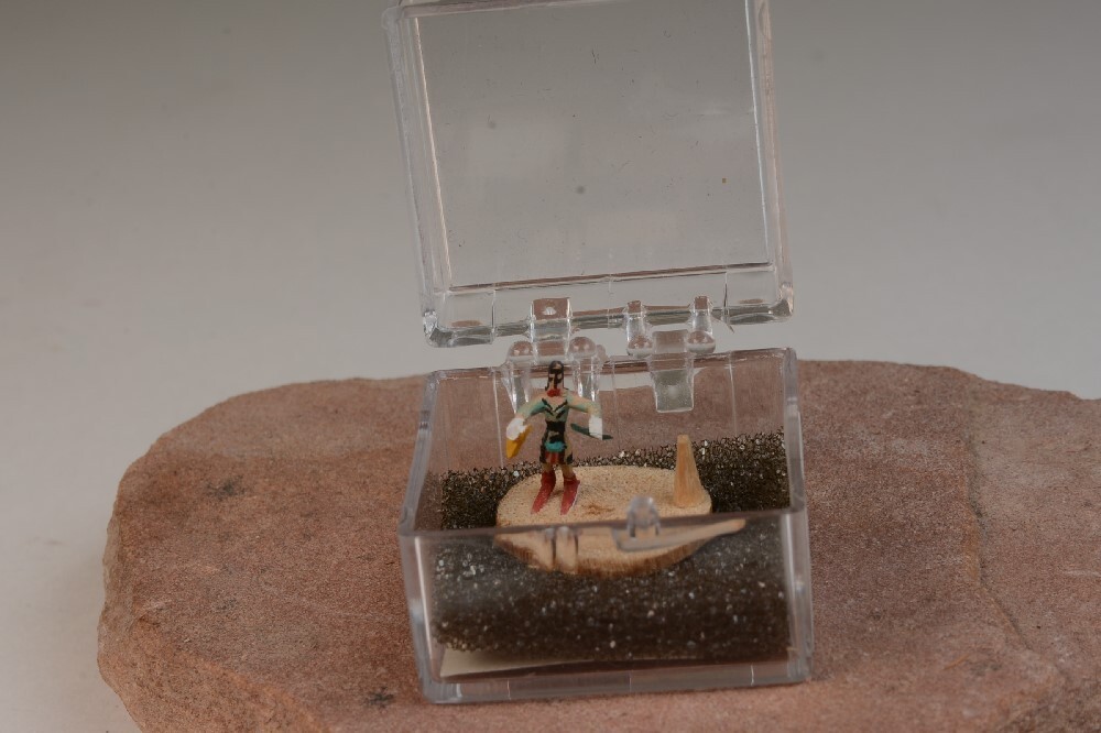 Micro Miniature Navajo Kachina Doll in box; Snake Dancer by Mae-Hunch ...