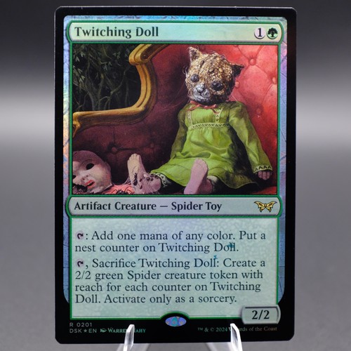 Twitching Doll Foil 201 DSK Duskmourn: House of Horror NM MTG | eBay
