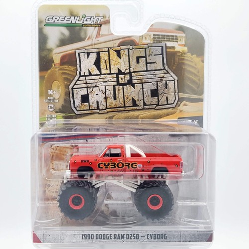 GreenLight '90 Dodge Ram D250 "Cyborg" Monster 1:64 (2025 Kings of ...