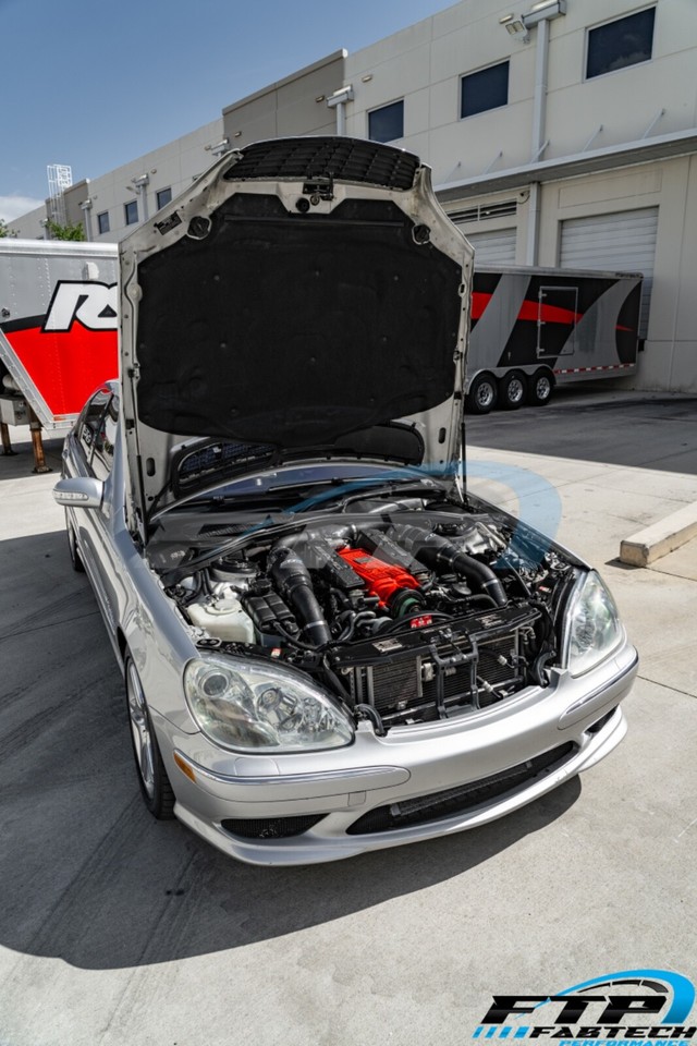Mercedes-Benz E55 AMG Performance Wrinkle Black Intake M113K E55 CLS55 ...