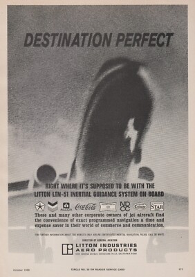 Aviation Magazine Print - Litton Industries LTN-51 Inertial Guidance ...