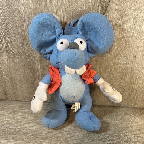 Toy Factory The Simpsons Plush Itchy Mouse Blue Rat Stuffed Animal Toy ...