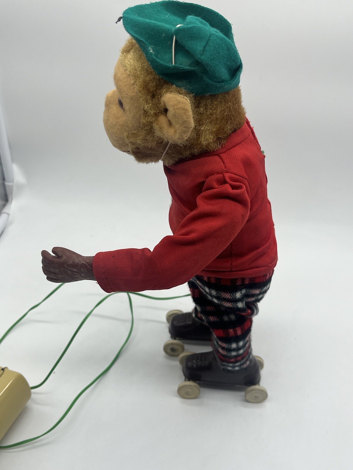 Made In Japan Toy Alps Frankie The Roller Skating Monkey With Original ...