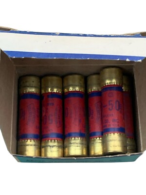 Eagle Electric Cat. No. 655 Fuse 50 Amp 250 V Non-Renewable Vintage NOS ...