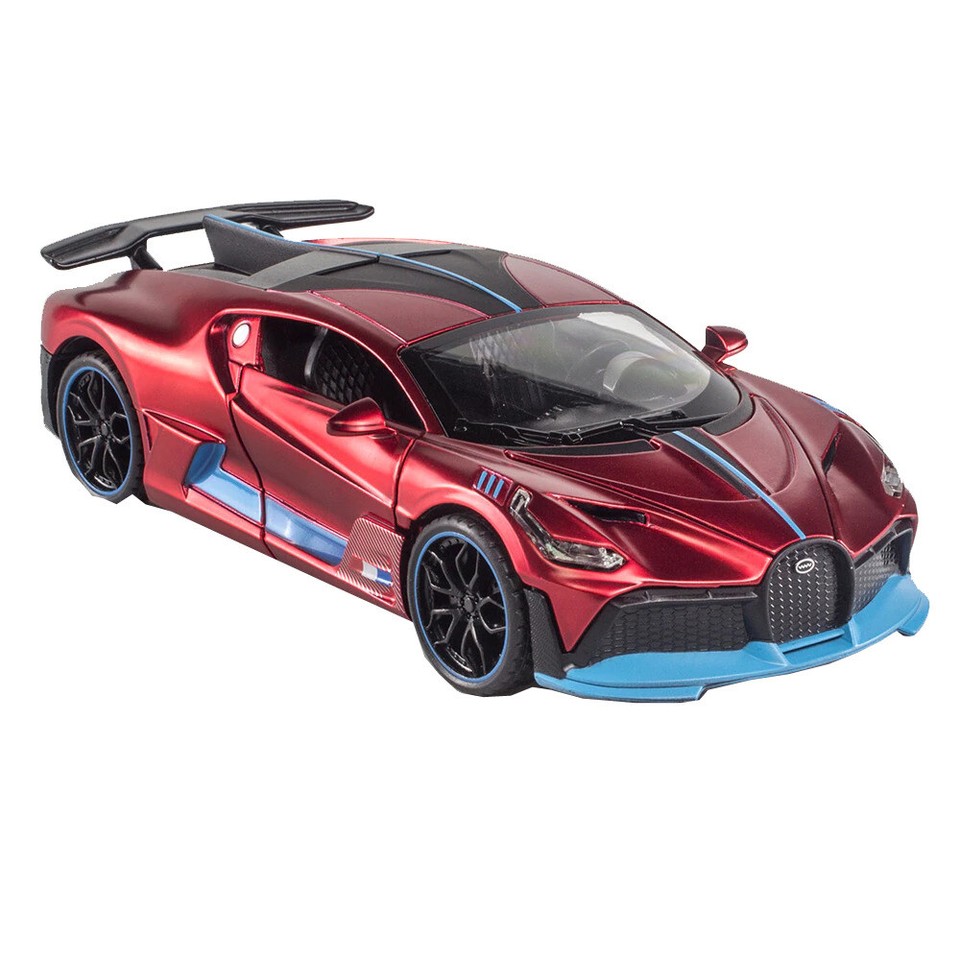 Bugatti Veyron divo red Supercar Model Diecasts With Sound & Light for ...