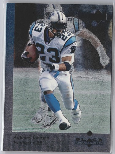 1997 Black Diamond Football Card #5 Anthony Johnson | eBay