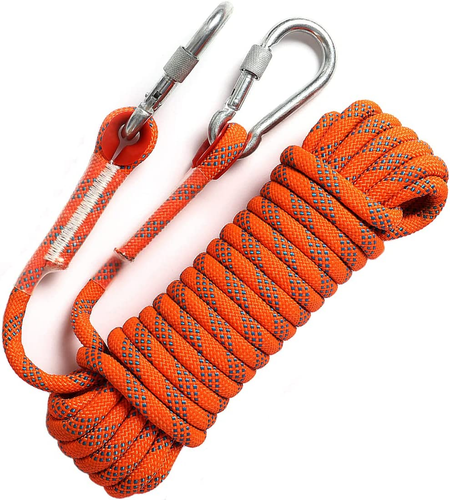 Static Climbing Ropes 35Ft,50Ft,100Ft,150Ft,200Ft,250Ft(Diam 10Mm,16Mm ...