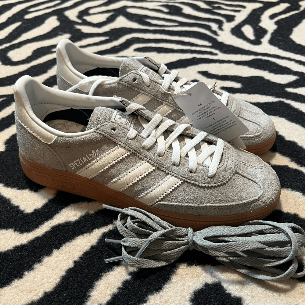 Size 8 - adidas Handball Spezial Silver Pebble Gum W for sale online | eBay