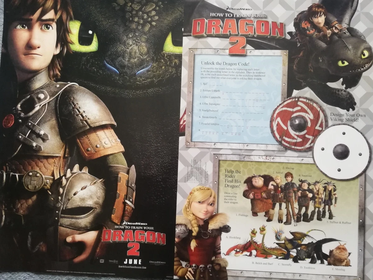 How To Train Your Dragon 2 Astrid Poster