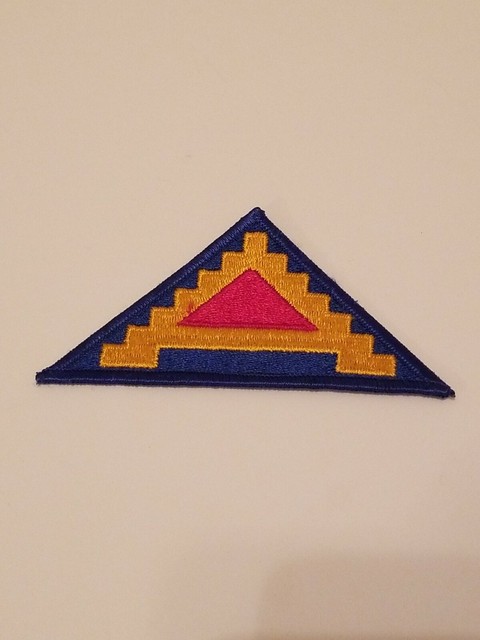 US Army Seventh 7th United States Army Patch Pyramid of Power 7 Steps ...