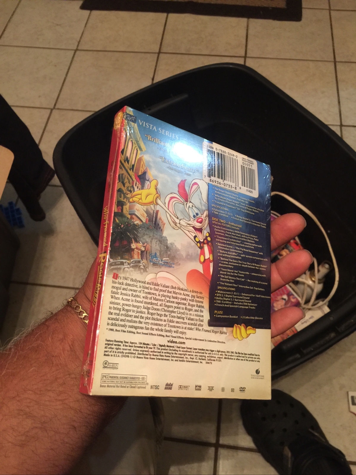 Who Framed Roger Rabbit (DVD, 2003, 2-Disc Set, Vista Series ...