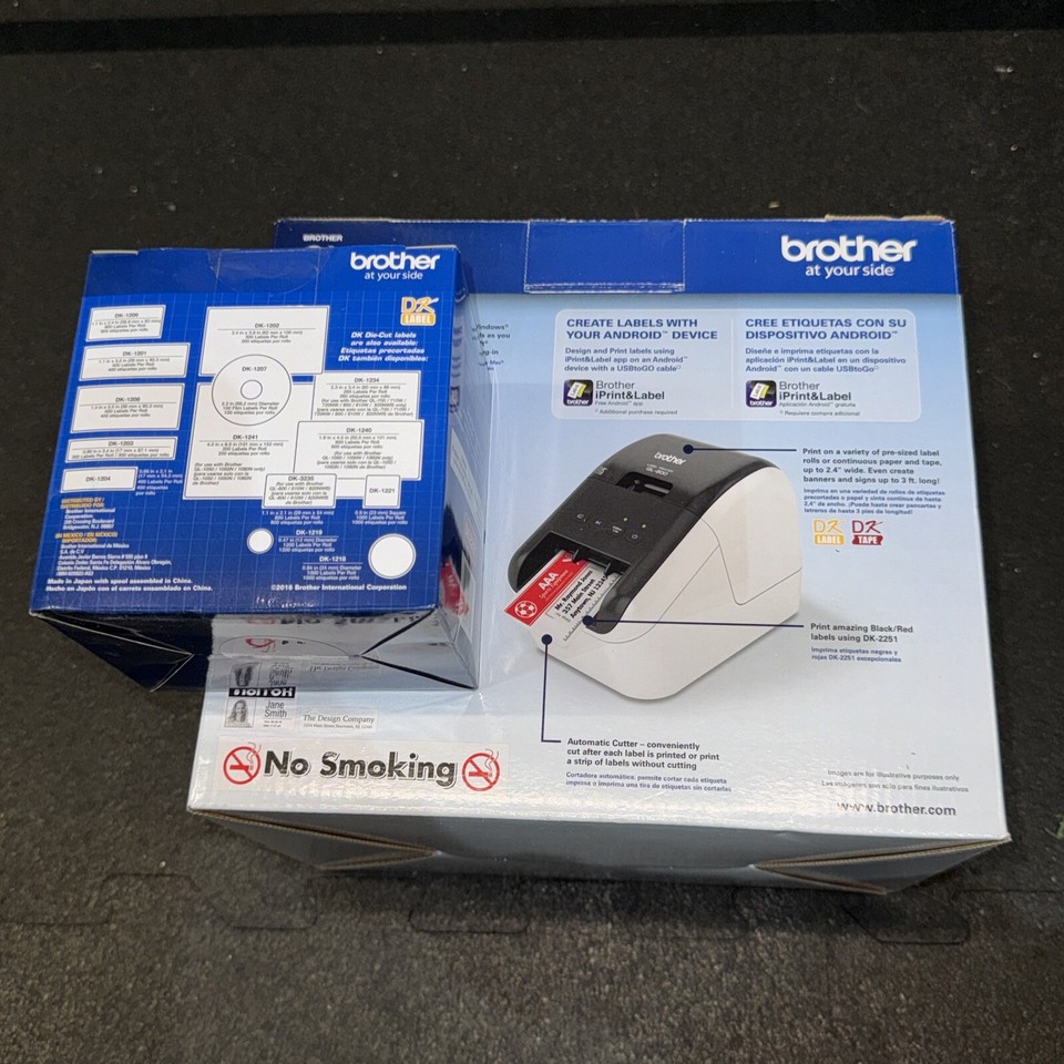 Brother QL-800 High-Speed Professional Label Printer With Additional ...