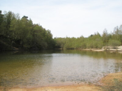 Photo 6x4 Sandy pool near the former station Midhurst c2008 | eBay