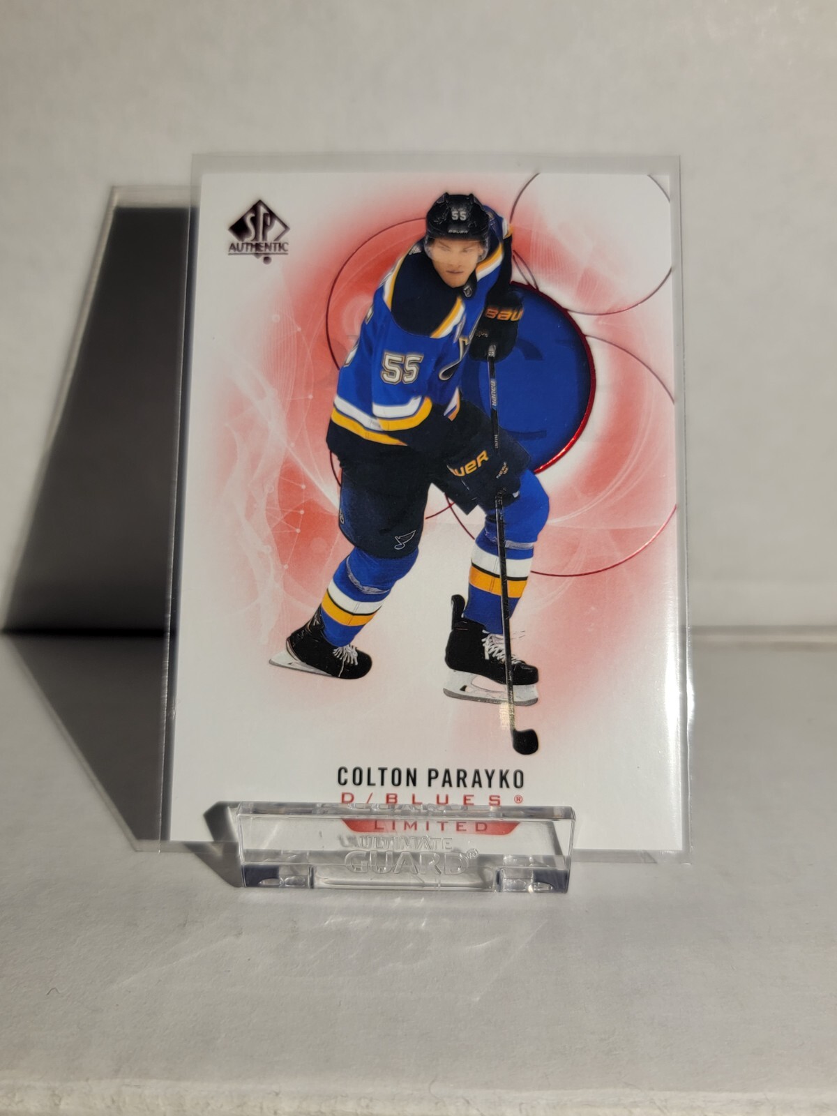 2020-21 SP AUTHENTIC COLTON PARAYKO RED LIMITED 45 BLUES | eBay