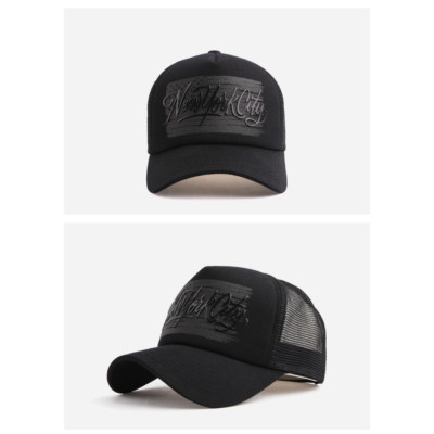 Unisex Mens New York City NYC Mesh Baseball Cap Trucker Snapback Hats ...