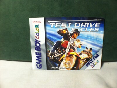 Gameboy Color Manual Test Drive Cycles | eBay