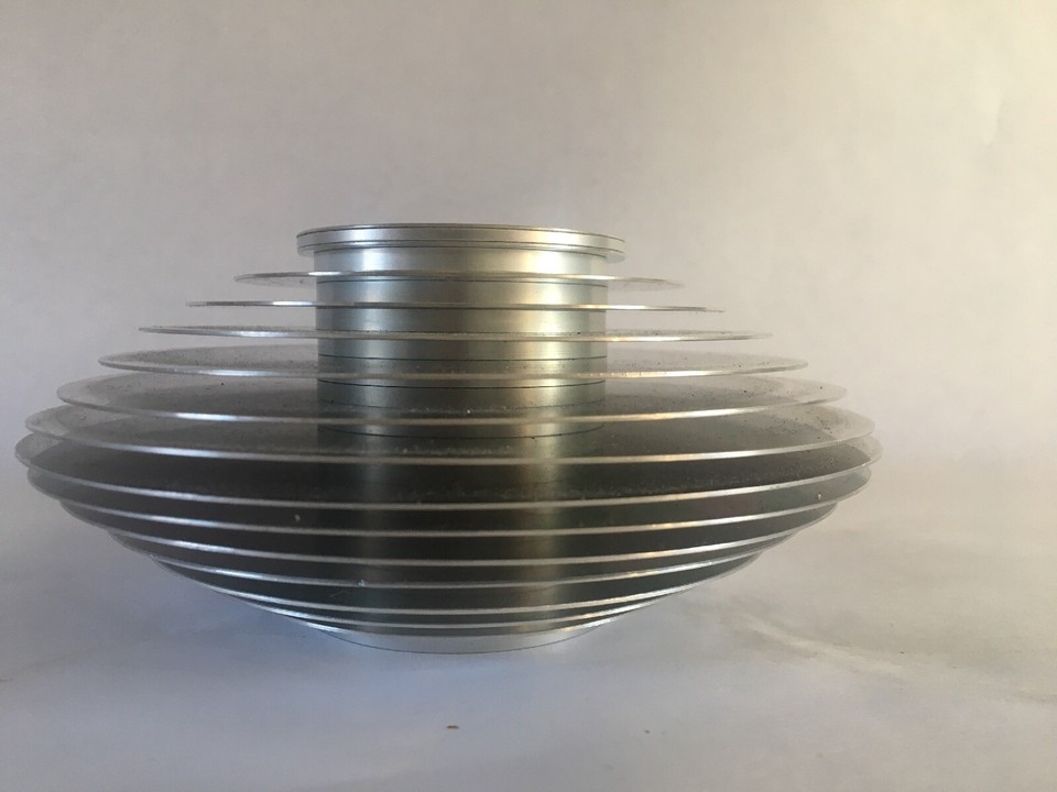 Avedis Baghsarian Saturn Satellite Vase Anodized Aluminum Disks ...